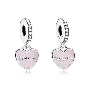 Pandora | Jewelry | Pandora Mother And Daughter Hearts Charm | Poshmark